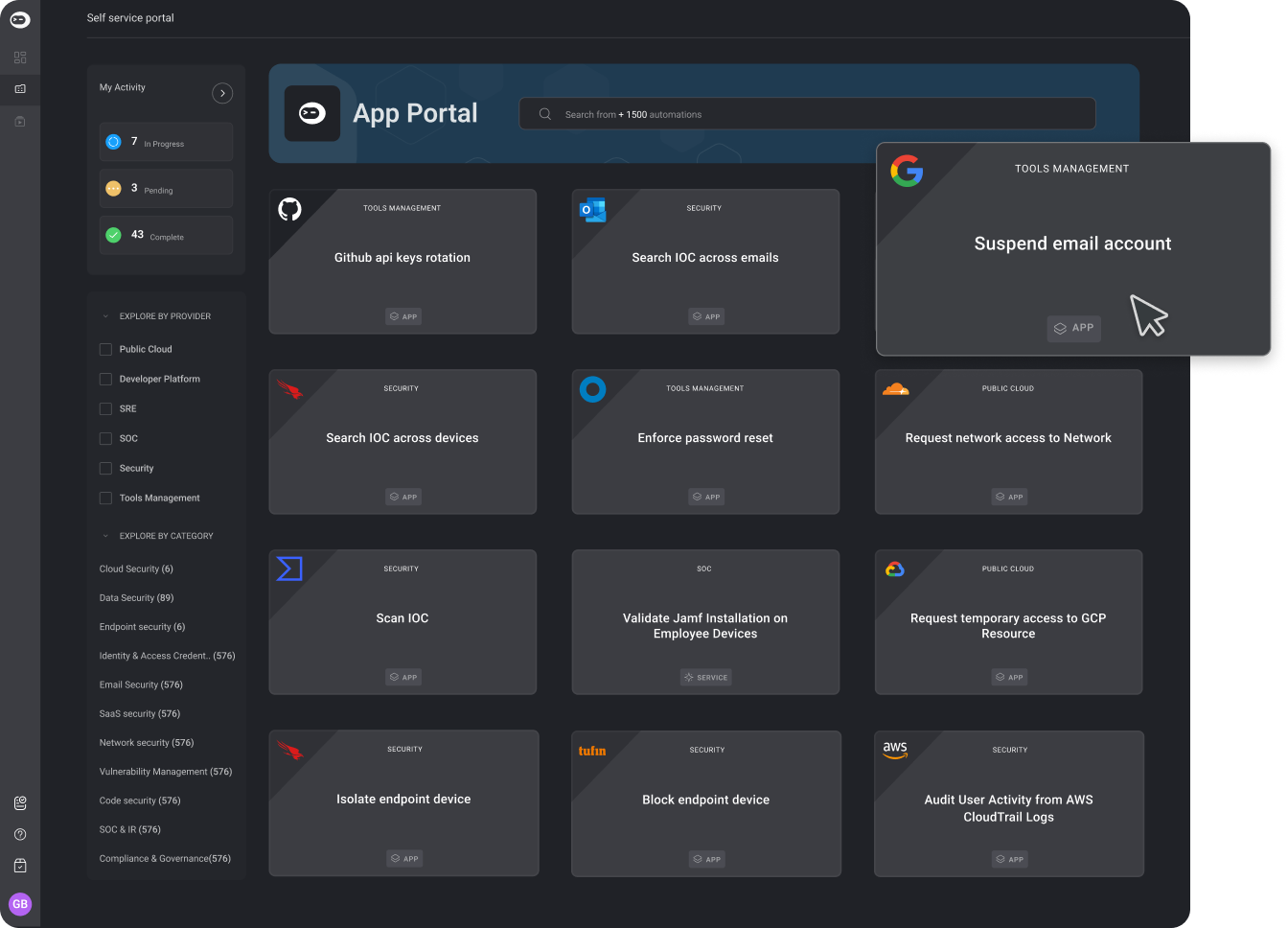 Blink | No-Code Security Platform with 7000+ Automations
